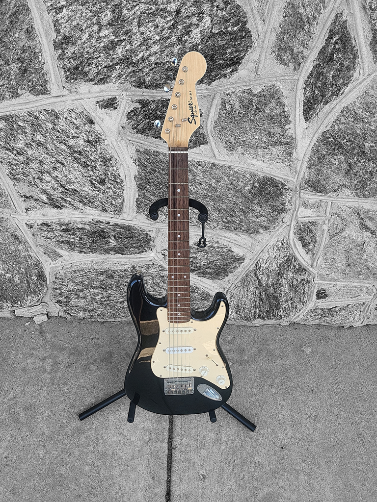 Squier Mini Strat, Black | The Laboratory