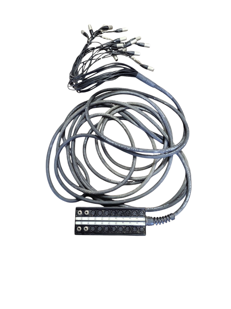 ProCo Stagemaster 16x4 Stage Snake with 1/4” Returns, 50 feet | The ...