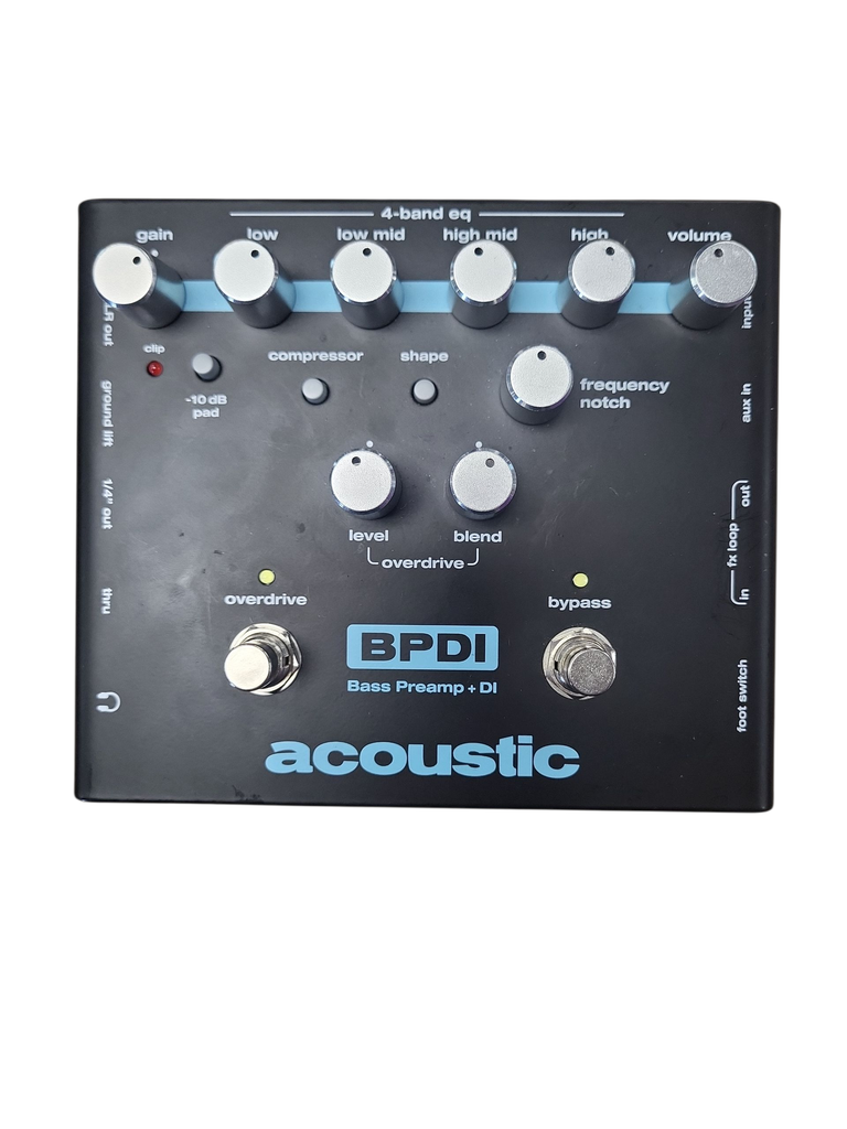 Acoustic BPDI Bass Preamp + DI | The Laboratory