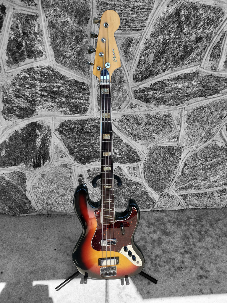70's Penco Jazz Bass MIJ - Sunburst | The Laboratory